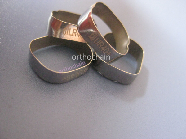 1ST MOLAR PLAIN BANDS withOUT Tubes 6th Orthodontic Molar Bands All ...