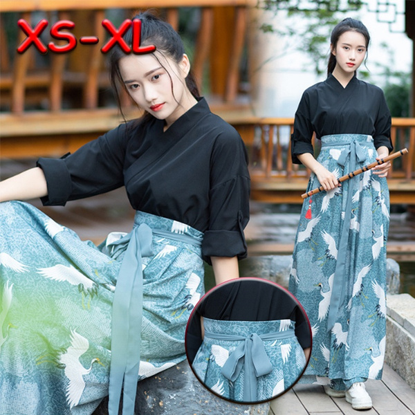 Kimono Dress Women Haori Japanese Style Kawaii Girls Crane Sakura Yukata Vintage Party Japan ...
