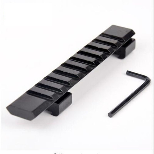 125mm Length Picatinny Rail Adapter 10 Slots Suit 11mm to 20mm ...