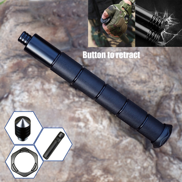 Portable Self-defense Weapon Supplies Mechanical Telescopic Stick ...