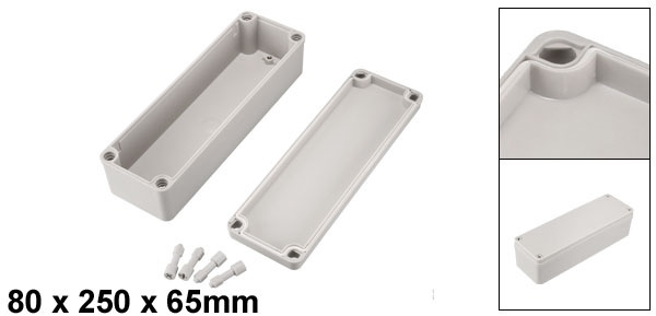 Electronic ABS Plastic DIY Junction Box Enclosure Case Grey IP65 | Wish
