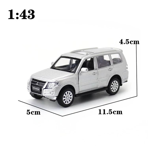 Diecast Metal Toy Model 1:43 Scale Mitsubishi Pajero Turbo SUV Sport ...