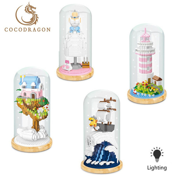 COCODRAGON Micro Diamond Block Building Brick Educational Toys Brick ...