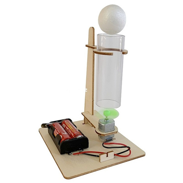 Science Education Toy Interesting DIY Wood Electronic Floating Ball ...