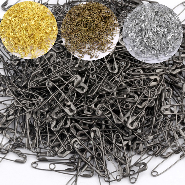 1728 Pcs Small Safety Pins DIY Mini Buckle Pin Clothes Tool Needles ...
