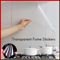 45*70cm High Quality Waterproof Oil Proof Transparent Wall Stickers ...