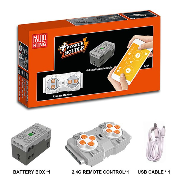 Mould King Power Functions RC Battery Box And Controller Compatible ...