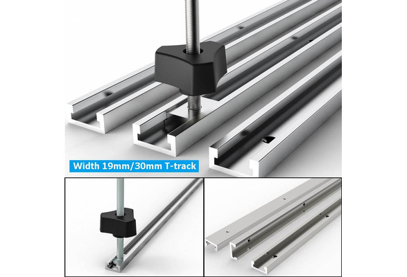 Woodworking DIY Tool Width 19mm T-track T-slot For Table, 47% OFF