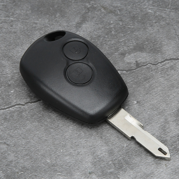 Car 2 Button Key Fob Case Remote Key Shell Replacement with Key Embryo ...
