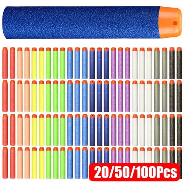 Refill Darts Bullets Foam Darts for Gun N-Strike Elite Series Blasters ...