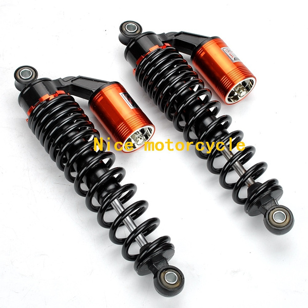 Pair 290mm Universal Motorcycle Rear Shock Absorbers Fit for ATV Go ...