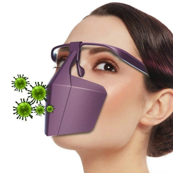 Anti-virus isolation face screen, face shield, anti-splash, anti-spray ...