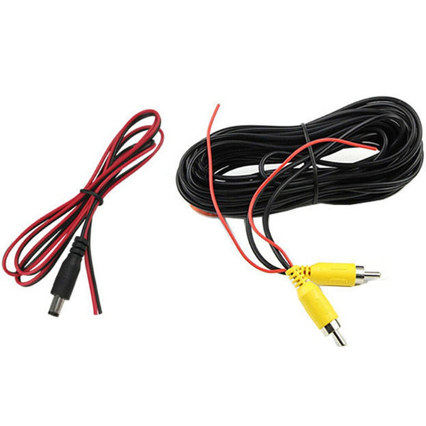 Reverse Camera Video Cable for Car Rear View Parking Universal 6M/10M ...