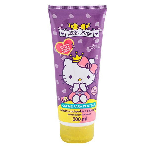 Creme de pentear hello kitty cacheados 200ml | Wish