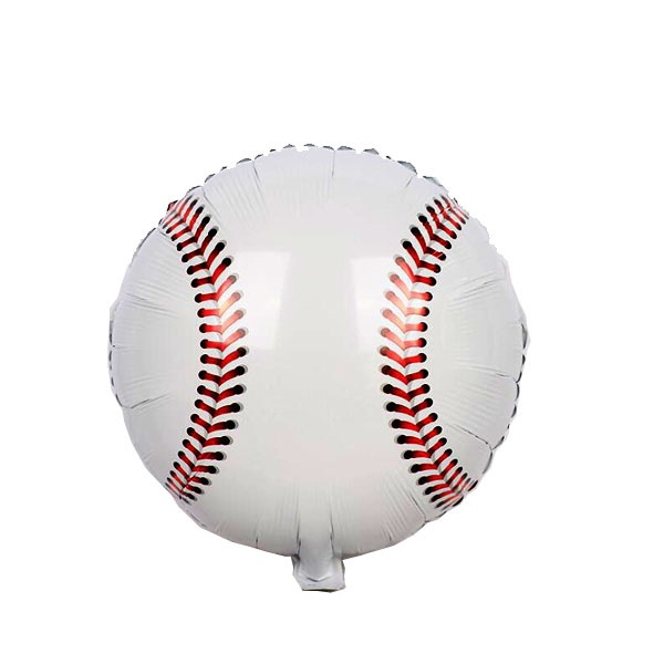 2 Pieces 18 inches Baseball Balloons Foil Mylar Baseball Balloons for ...