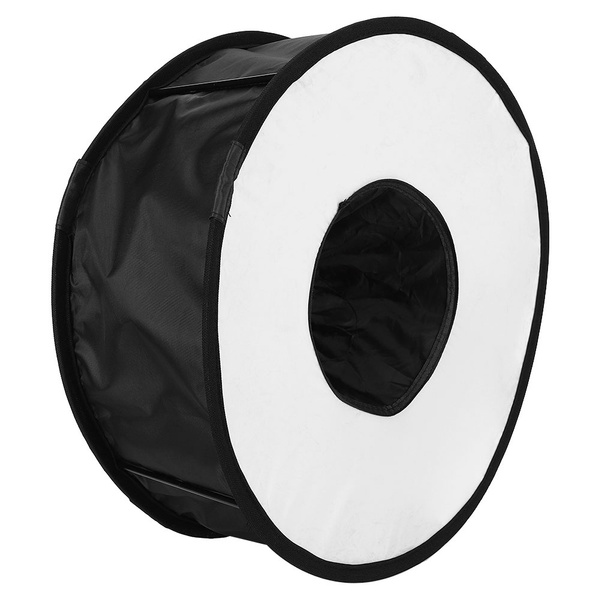 Flash Softbox Diffuser Universal Round Foldable Diffuser Softbox For ...