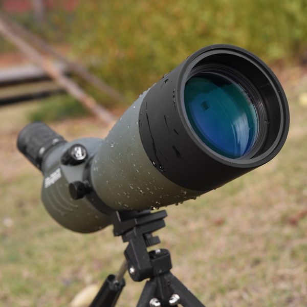 25-75X 70mm Outdoor Telescope with Portable Tripod Spotting Scope ...