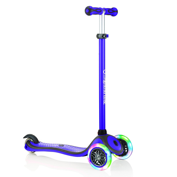 Globber 442-103 V2 3-Wheel Kids Kick Scooter with LED Light Up Wheels ...