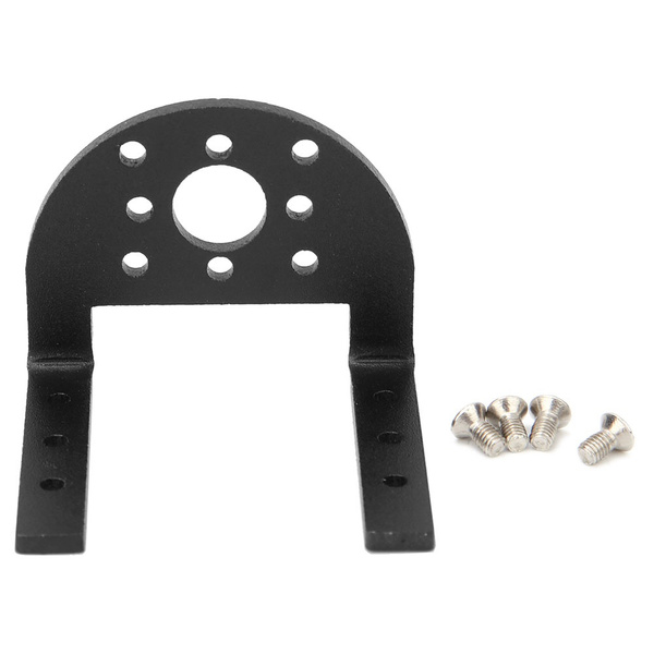 RC Motor Mount, U-Shaped Black Metal RC Car Motor Mount, Vehicle Model ...