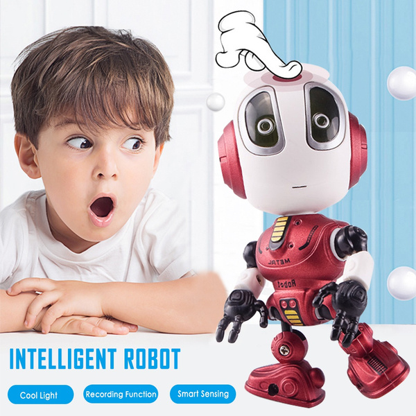 Steam Smart Talking Robot Toy DIY Gesture Electronic Removable Doll Toy ...