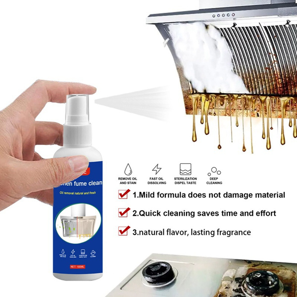 30Ml/50Ml/100Ml Kitchen Grease Cleaner Range Hood Cleaner Cleaner Set ...