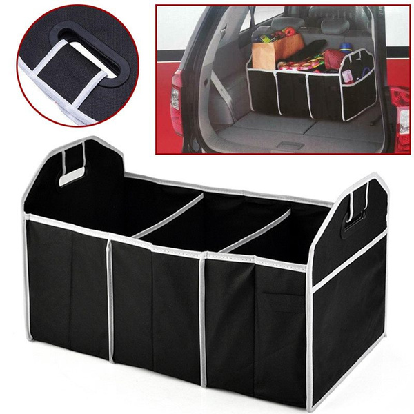 Car Trunk Storage Bag Extra Large Collapsible Car Interior Organizer ...