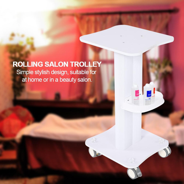 Salon Trolley Rollin, ABS Beauty Salon Trolley Salon Use Pedestal ...