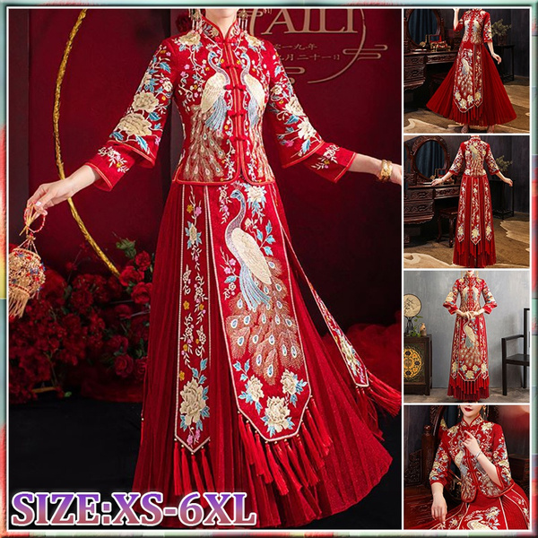 Traditional Chinese Wedding Dress Oriental Style Dresses China Clothing