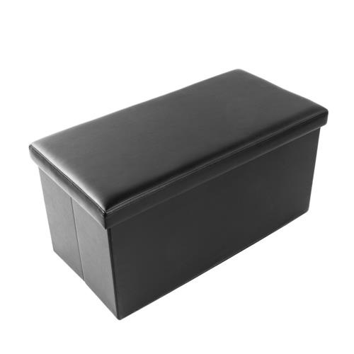 Storage Bench Leather Seat Bench Footrest Seat Storage Box Furniture | Wish