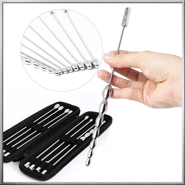 Urethral Sounds Kit Stainless Steel Urethral Plug Male Urethral Dilator ...