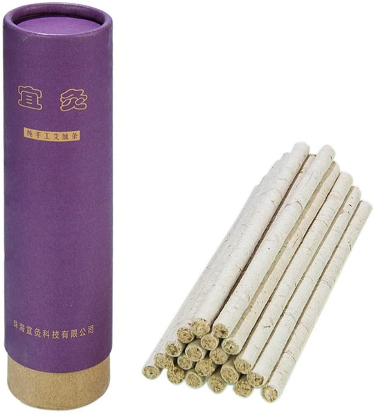 20Pcs(1Box) 5mm Mini Size Eyes Moxa Stick Roll Burner Moxibustion Rolls ...