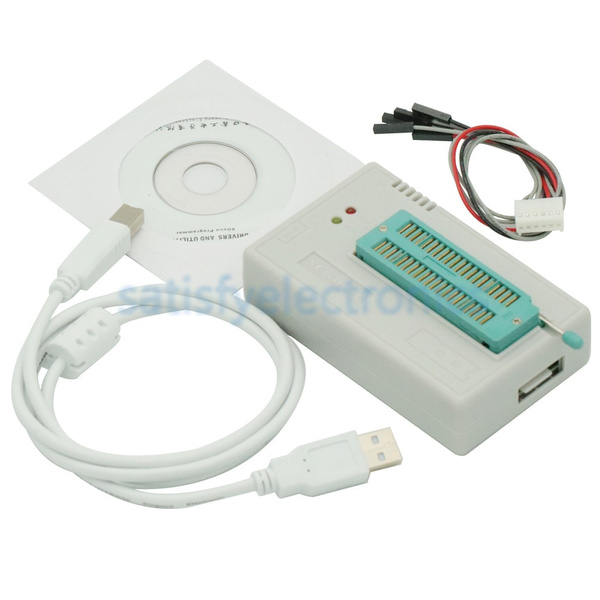 TL866II Plus EEPROM PIC AVR TL866A TL866CS USB Universal BIOS nand Programmer 24 93 25 mcu Bios ...