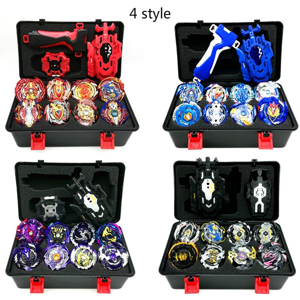 4 Style Hot 8PCS Gyro Launchers Metal Burst Tops Set High Performance ... 4 Style Hot 8PCS Gyro Launchers Metal Burst Tops Set High Performance ...