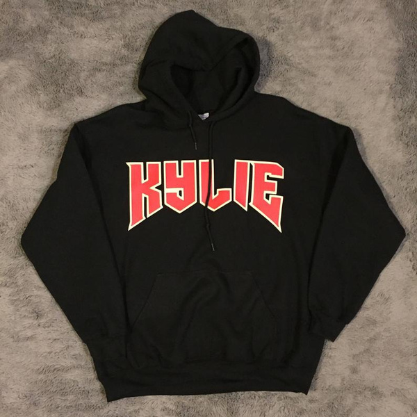 Kylie Jenner KYLIE LOGO Merch hoodie - Black | Wish