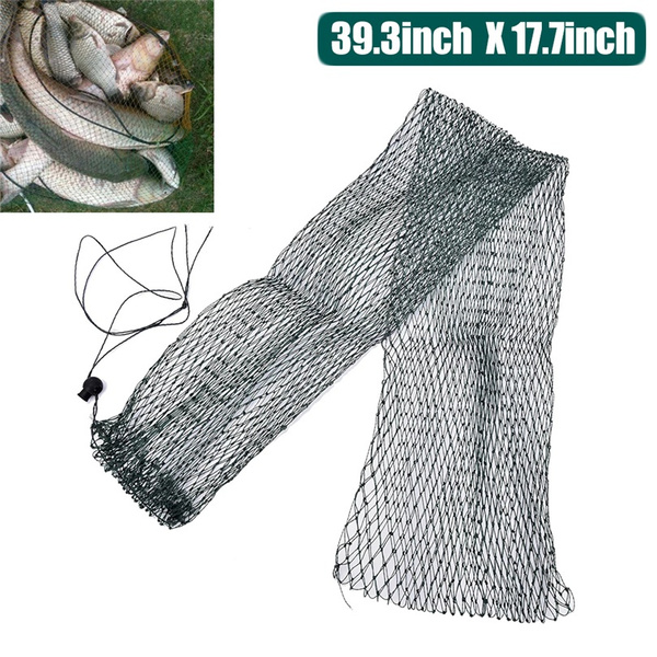 100CM X 45CM Fish Keep Net Panfish fishing Keep Net Cage Fish Keeper ...