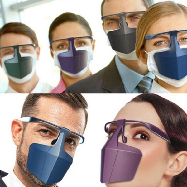 Masks for Protection PE Face Against Droplets Anti-fog Anti-Spatter ...