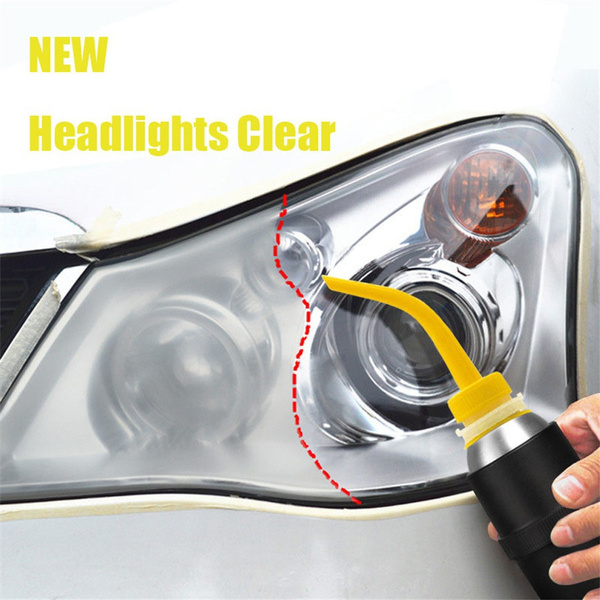 NEW Car Headlight Lens Scratches Yellowing Aging Blurring Cracking ...