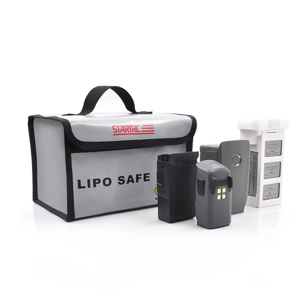 Fire Retardant LiPo Battery Safety Bag Portable Explosion-proof ...