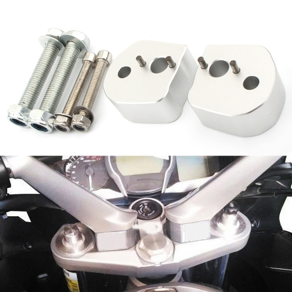 2pcs For Yamaha FJR1300 FJR 1300 2006-2020 Handle Bar Riser Clamp Extend Handlebar Adapter Mount ...
