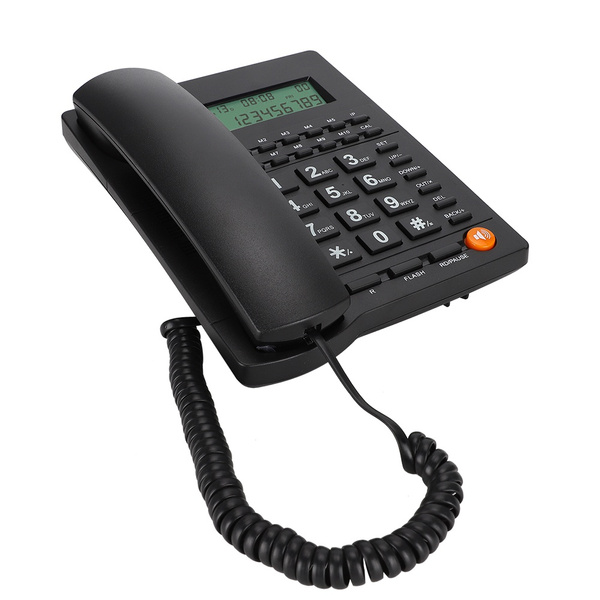 Caller ID Telephone Backlight Landline w/ Dial Back the Number Function ...