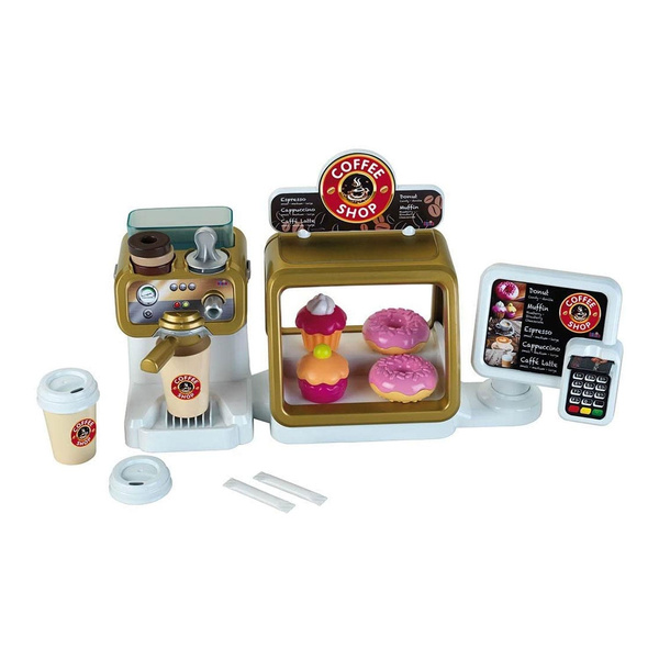 Theo Klein Toddler Kids Mini Toy Coffee Shop Play Store Set for Boys ...