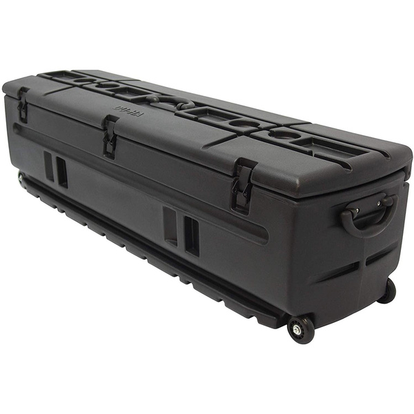 DU-HA 70103 Plastic Rolling Truck Bed SUV Trunk Gun Rack Tool Storage ...