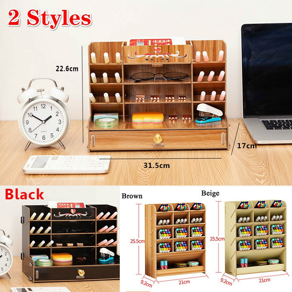 Multifunctional Pen Holder Storage Rack Storage Box Desk Storage Pen ...