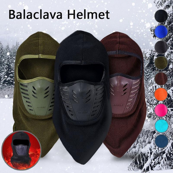 Ski Mask, Water Resistant And Windproof Thermal Retention Face Mask ...