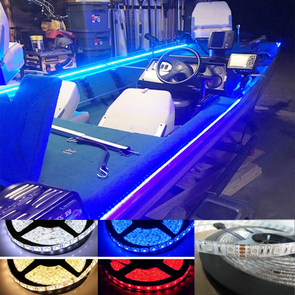 16 FT Boat Marine Interior Deck Lighting Wireless Red Green Blue Warm ... 16 FT Boat Marine Interior Deck Lighting Wireless Red Green Blue Warm ...