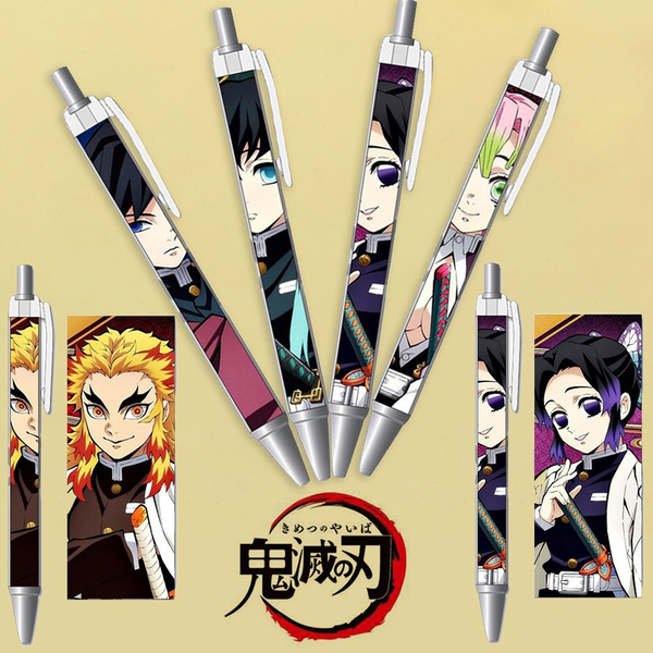 Anime Demon Slayer New Automatic Pencil Neutral Pencil Kimetsu No Yaiba ...