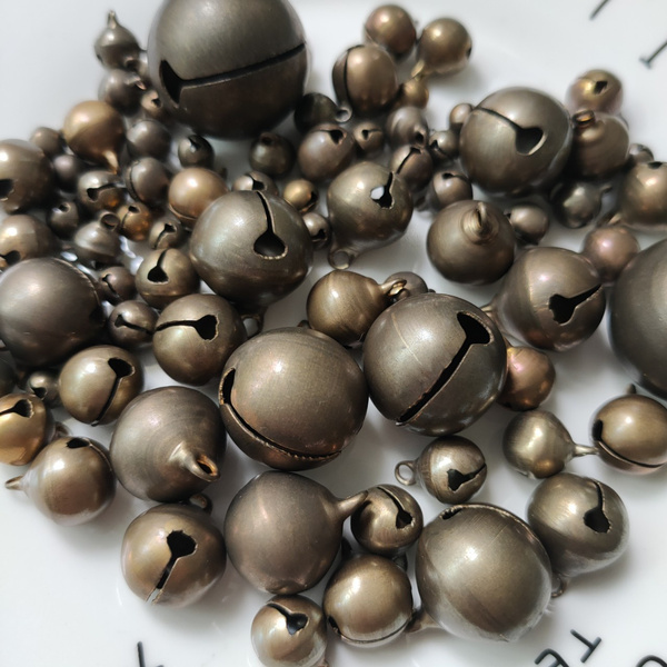 10/30pc Lovely Charm Pendants Christmas Bell Antique Bronze Jingle ...