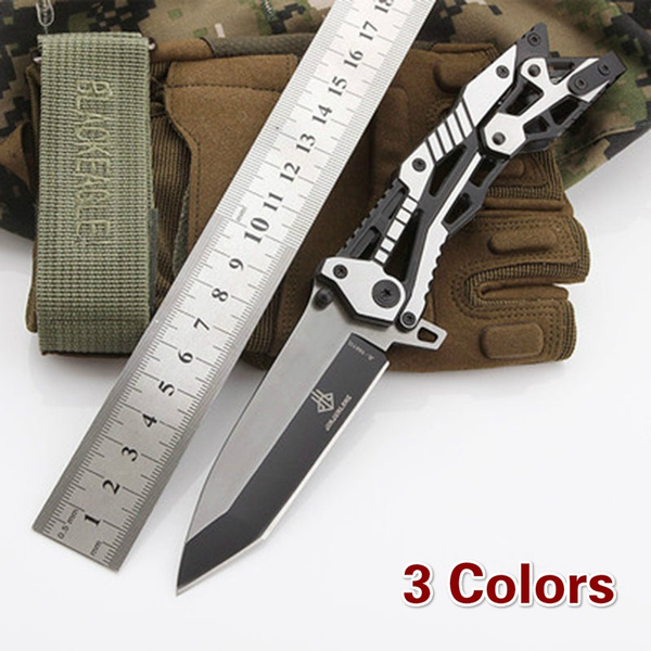 Outdoor Folding Knife Sharp Blade Portable Tactical Folding Camping ...