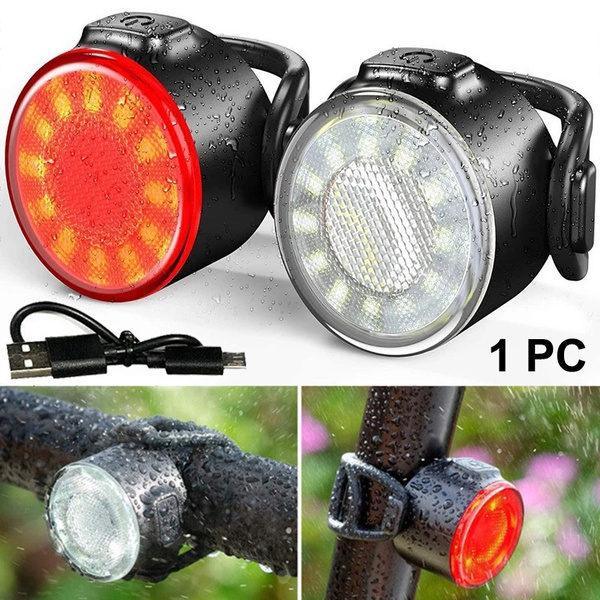 Ultra Bright LED Rechargeable Bike Lights IPX6 Waterproof Bike Front ...