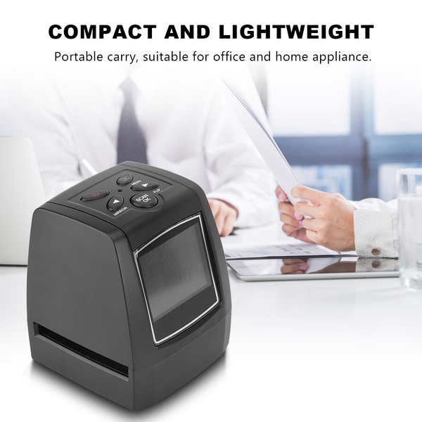 Film Scanner, Longer Service Life Photo Film Scanner, Slides Black-and ...